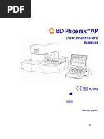 BD Phoenix AP Quick Reference Guide ZLU - 8085642 - EN - B - 04 | PDF