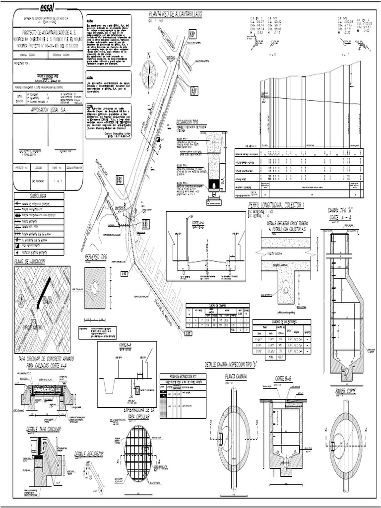 Alcantarillado El Molino Model | PDF