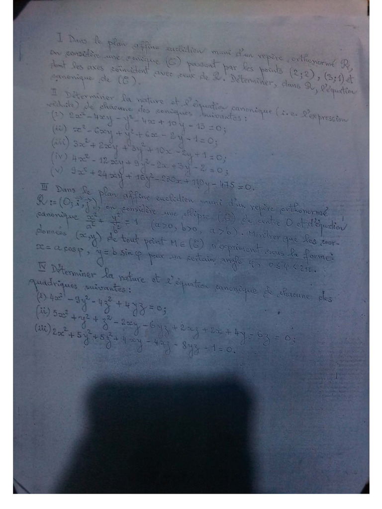 Géométrie Exo Corrigé | PDF