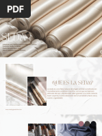 Historia de La Seda | PDF | Seda | Textiles
