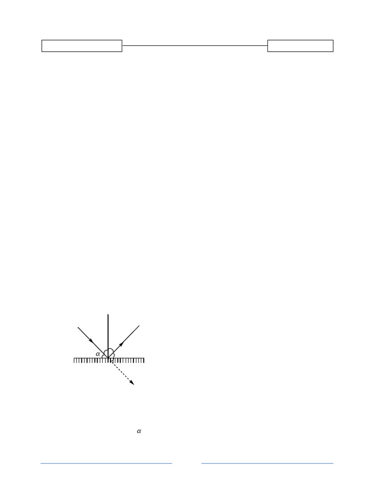 OPTICS Concept 1-7 Mirrors | PDF | Mirror | Reflection (Physics)