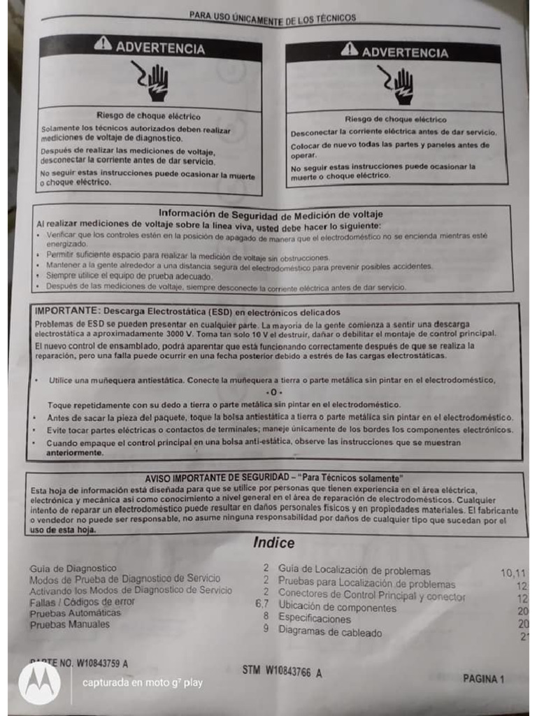 Manual Whirlpool Expert System 19 KG | PDF