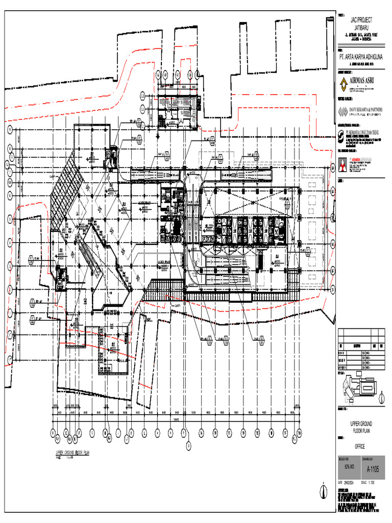 A-1105 Upper Ground Floor Plan | PDF