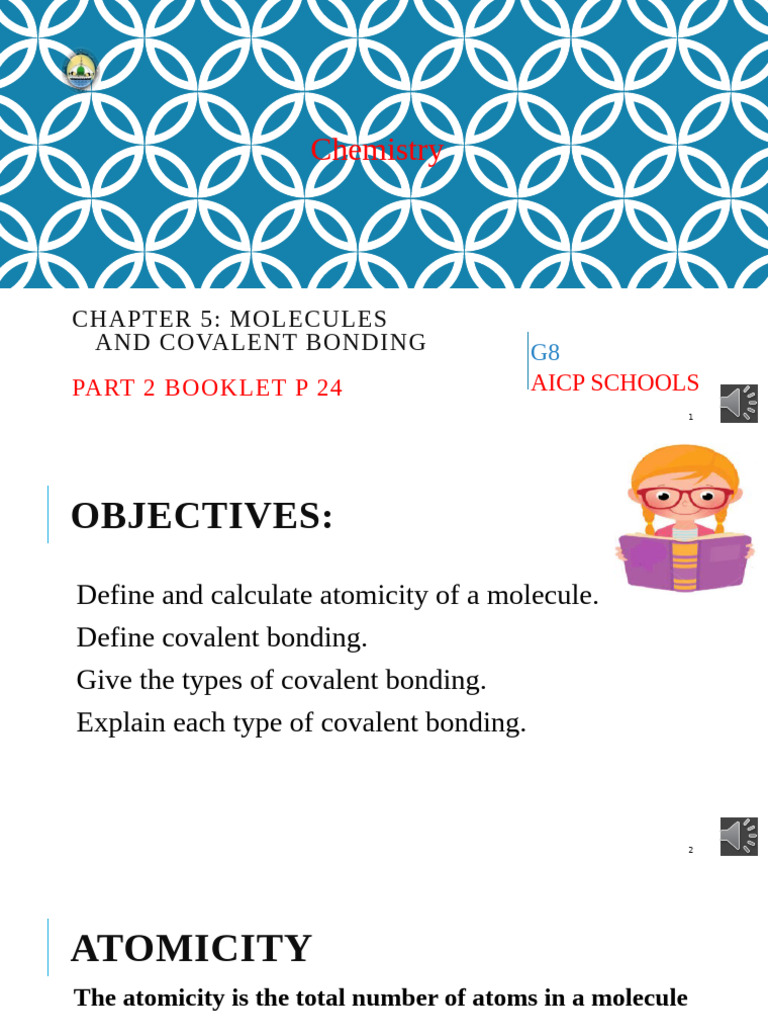 Ch. G8 - Chap.5 Molecules and Covalent Bonding P2 | PDF | Chemical Bond ...