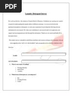 Questionnaire For Perfume | PDF | Perfume | Odor