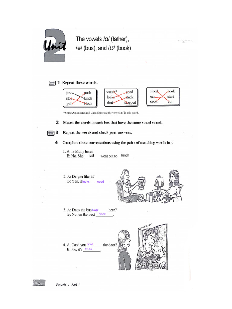 Pronunciation Plus-Unit 2 | PDF