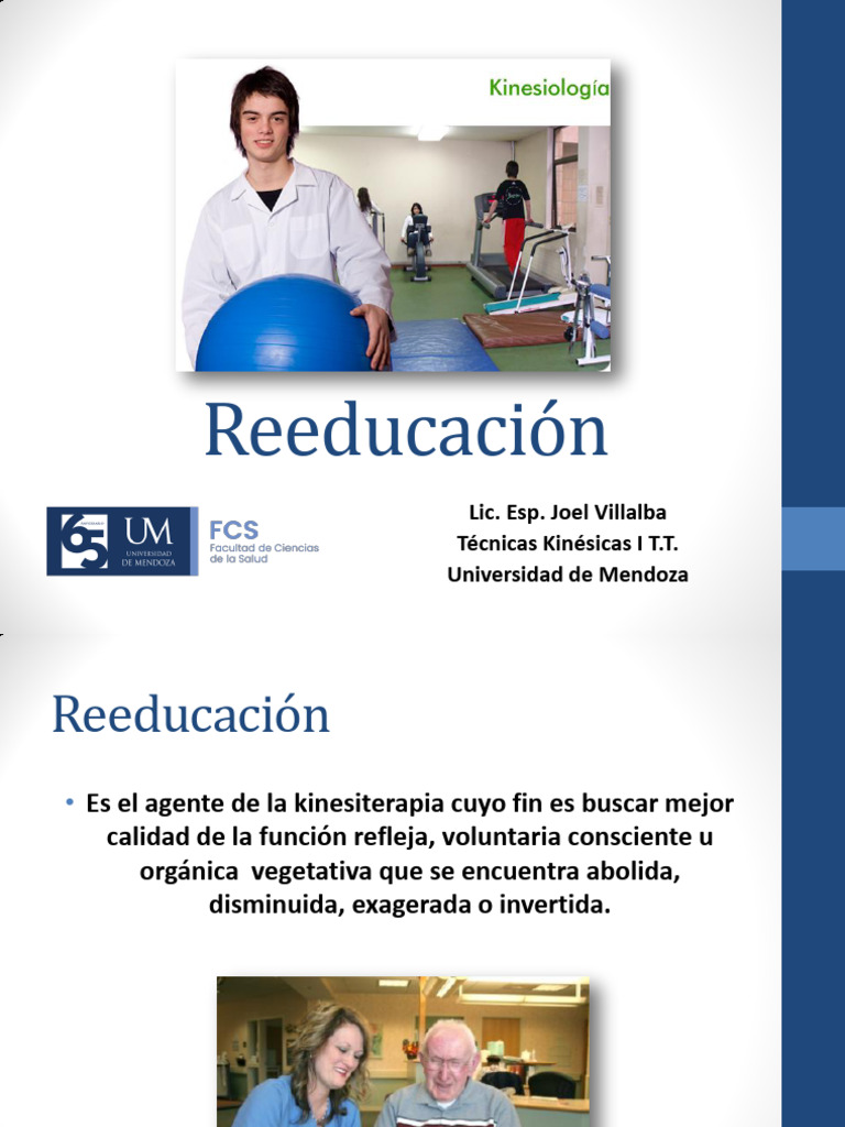 Reeducación Motriz en Kinesiología | PDF