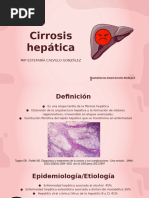 Fisiopatologia de La Cirrosis Hepatica | PDF | Cirrosis | Hígado