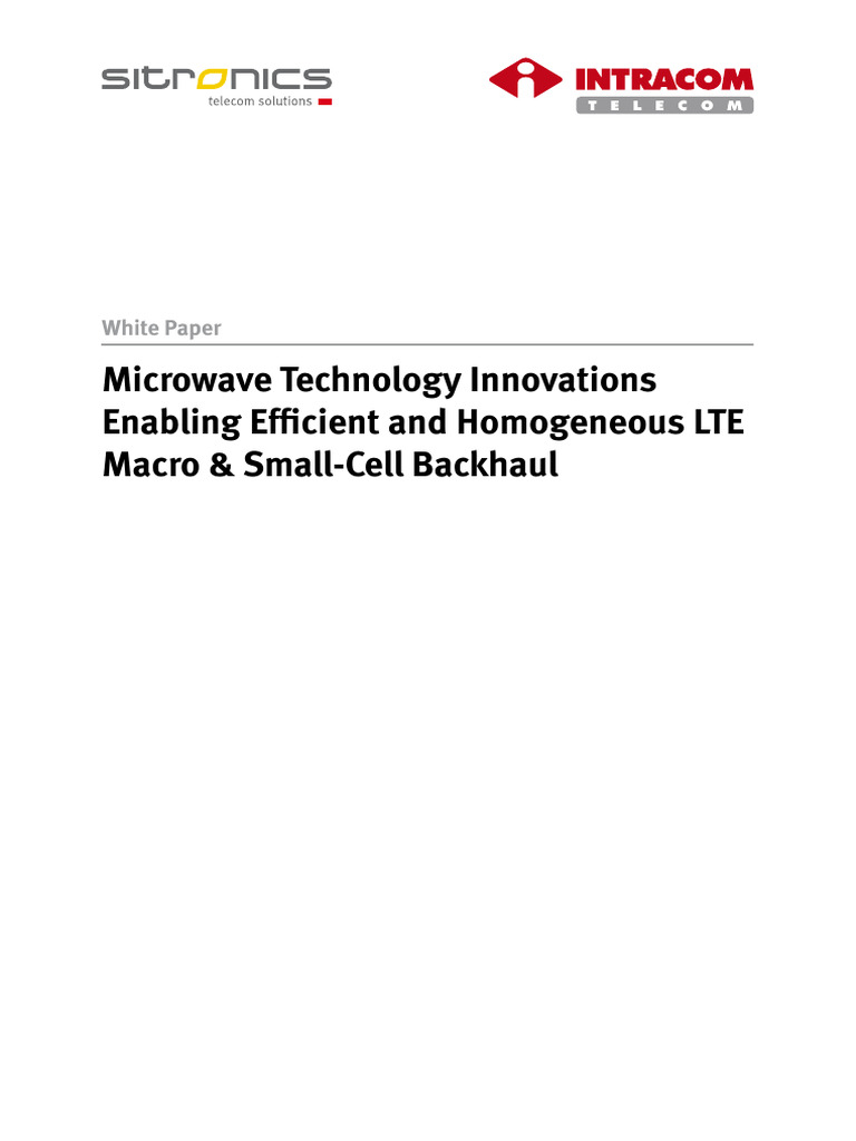 MW Technology Innovations | PDF | Radio Spectrum | Telecommunications