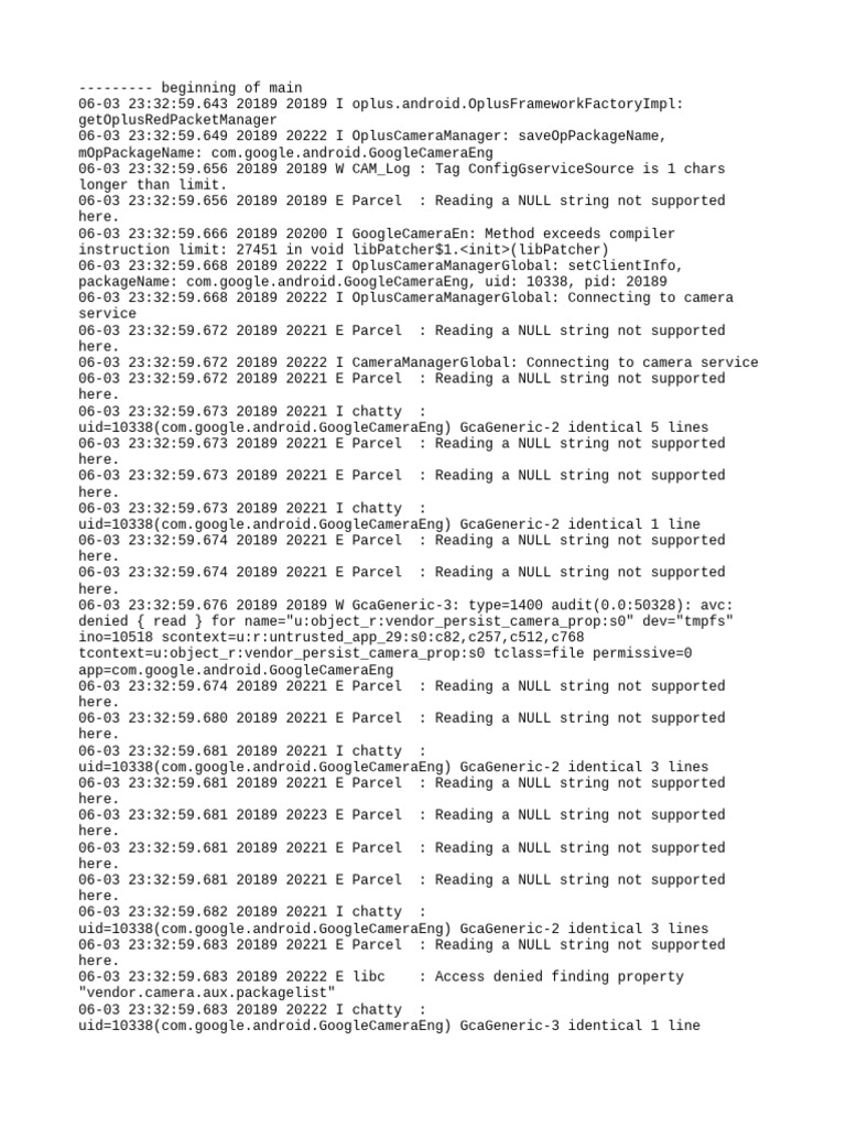 Log Cat 1748968379599 | PDF | Software | Computer Architecture