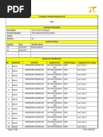 MCC Test Procedure | PDF | Relay | Transformer
