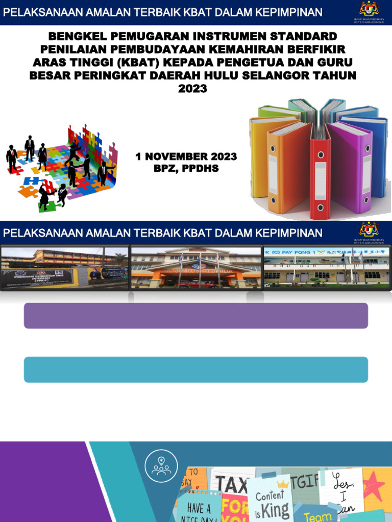 Bengkel Kbat 31.10 - Isppk Kepimpinan | PDF