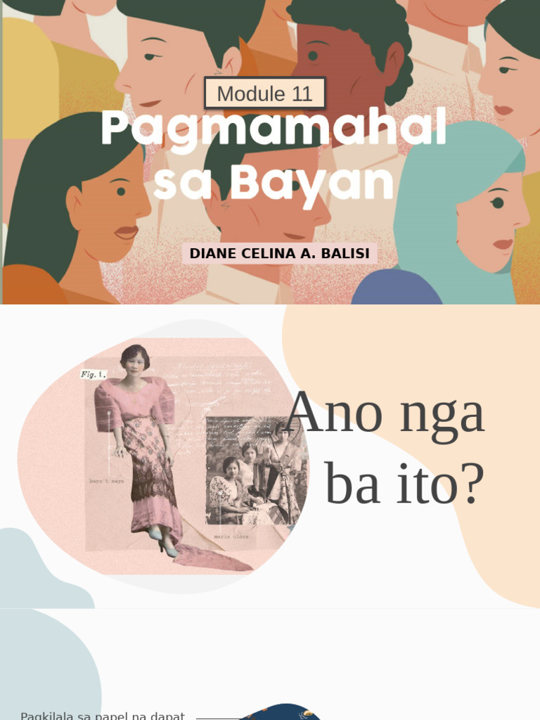 Pagmamahal Sa Bayan | PDF