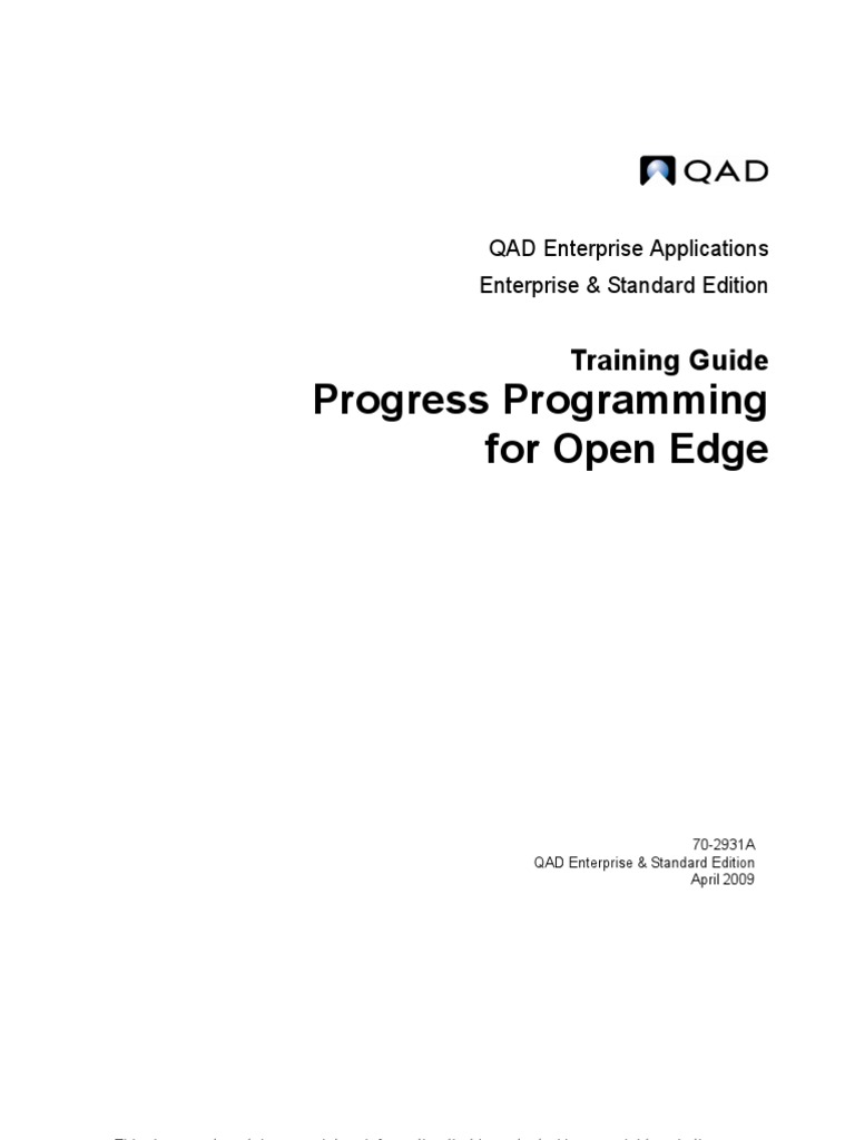 Progress 4 GL | PDF | Database Index | Databases