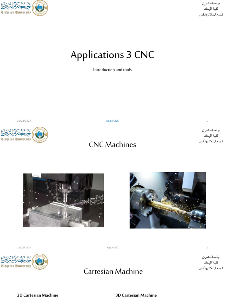 App3 CNC Lect 1 | PDF