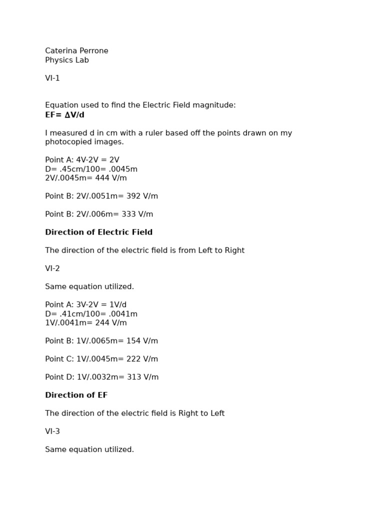 Physics Lab EC4 | PDF