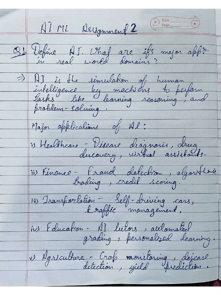 AIML Assignment 2 | PDF