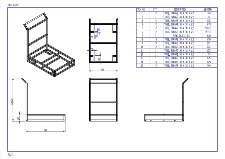 2D Assy Rack | PDF