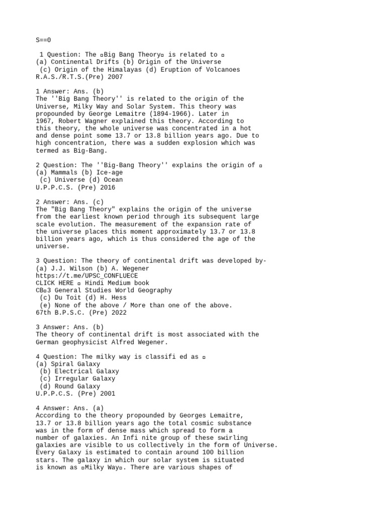 Geog 1 | PDF | Planets | Solar System