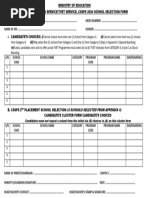 Cssps 2025 Form | PDF