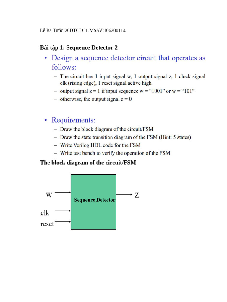 Lê Bá Tư C - FPGA | PDF