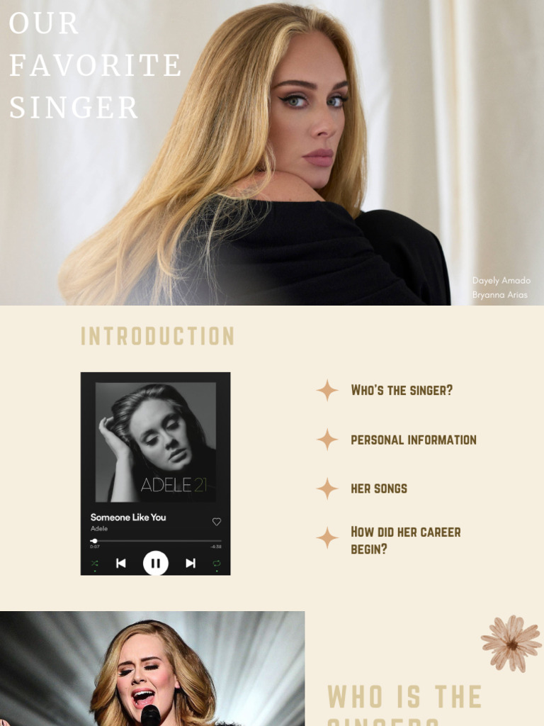 Our Favourite Singer | PDF