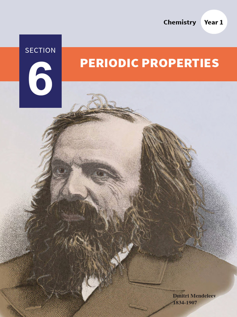 LM Chemistry Section 6 TVersion (1) | PDF | Ion | Periodic Table