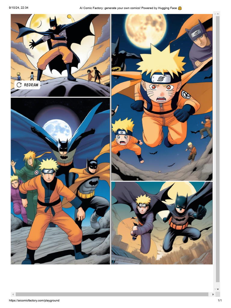 Naruto y Batman 2 | PDF