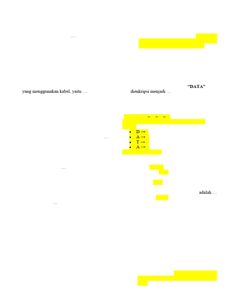 Soal Latihan Asat Informatika 7 Sem 2 | PDF