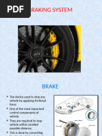 BRAKING SYSTEM Students and Trainer Notes | PDF | Brake | Mechanical ...