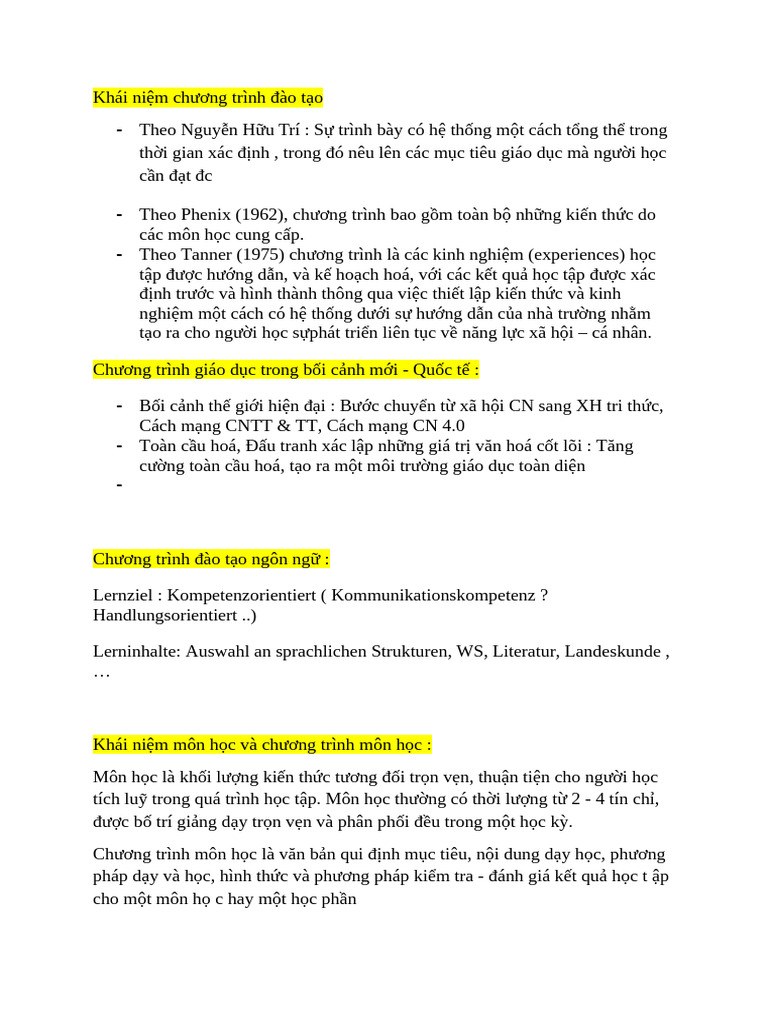 Xây Dựng CTDT | PDF