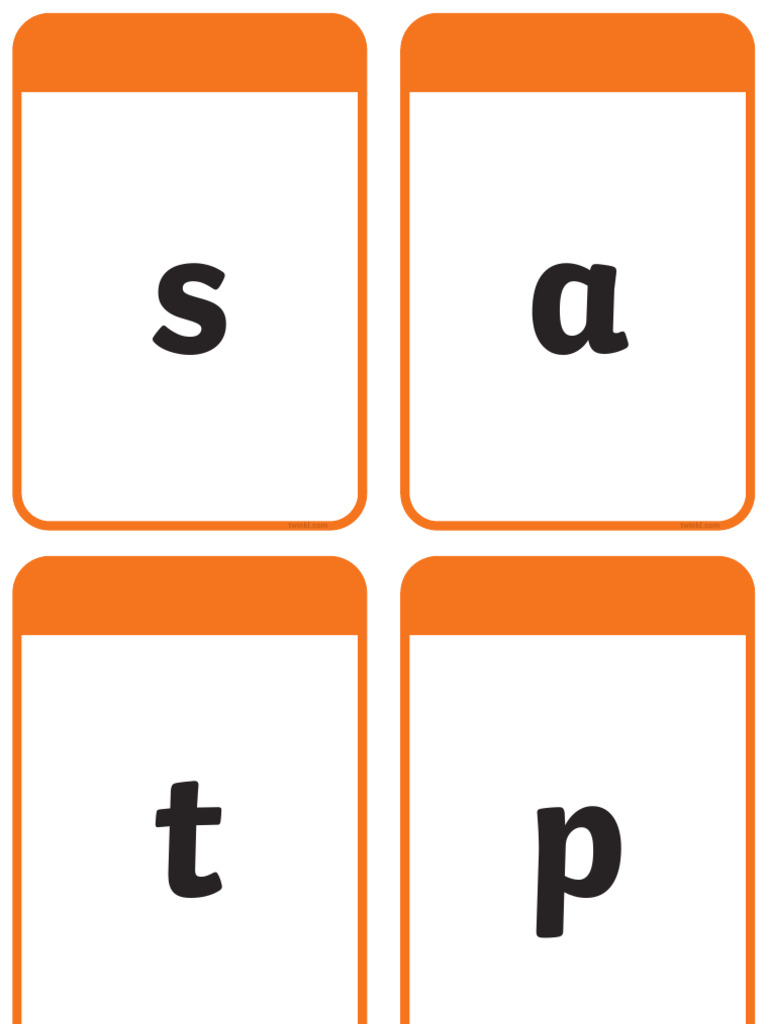 T L 5313 Phase 2 5 Phoneme Phonics Flashcards Pack Ver 8 | PDF