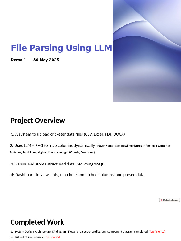 Demo 1 LLM | PDF
