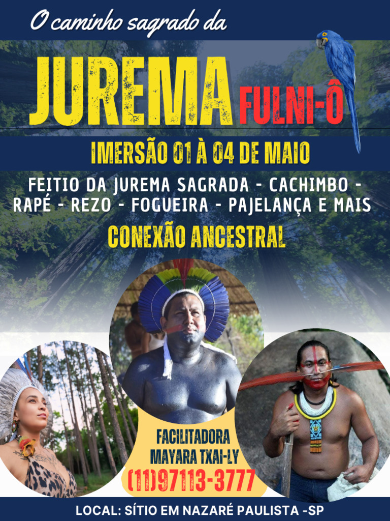 Imersão na Jurema Sagrada em SP | PDF