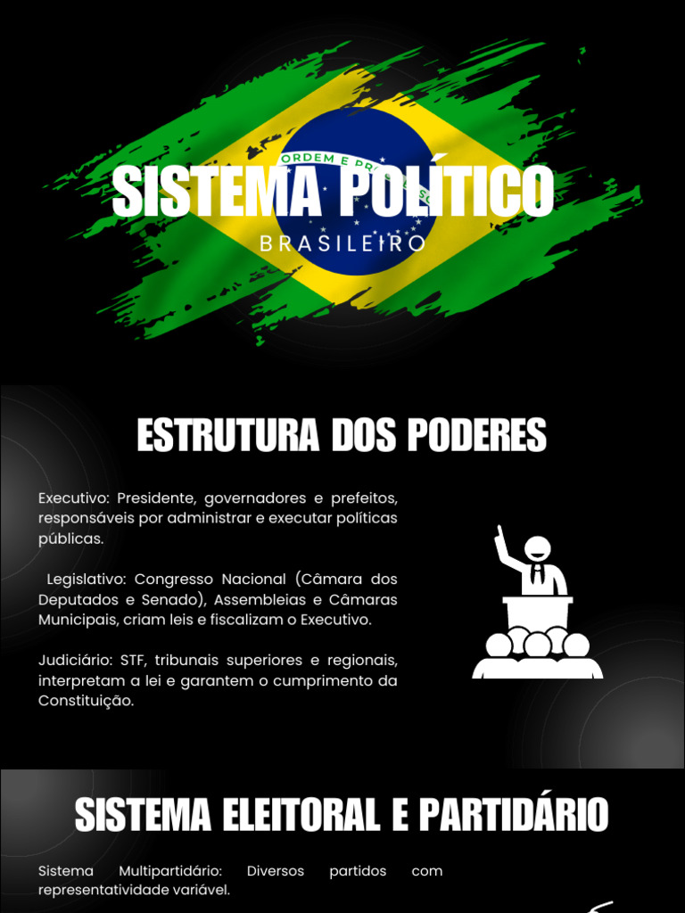Estrutura e Desafios do Sistema Político Brasileiro | PDF