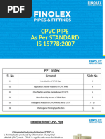 Ashirvad Pipes Pvt. LTD., Bangalore: Test Report of CPVC Pipes As Per ...