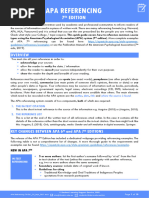 Referencing Curriculum 2023 For EYLF:ACARA | PDF | Citation | Apa Style