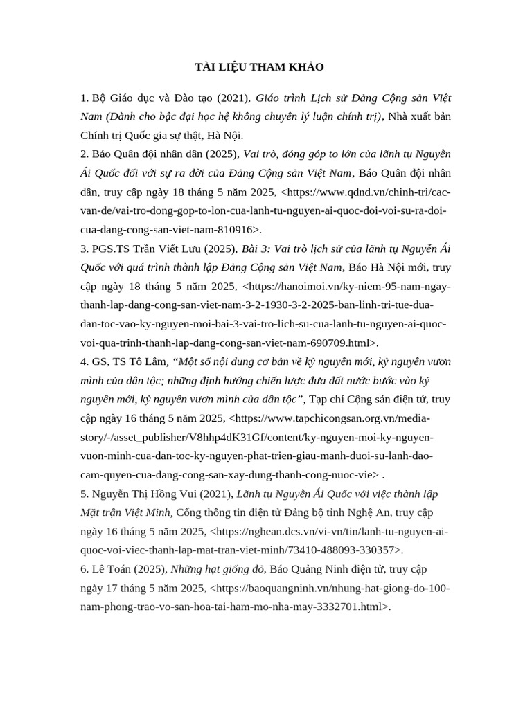 Tai Lieu Tham Khao | PDF