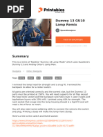 Dummy 13 Assembly Instructions | PDF