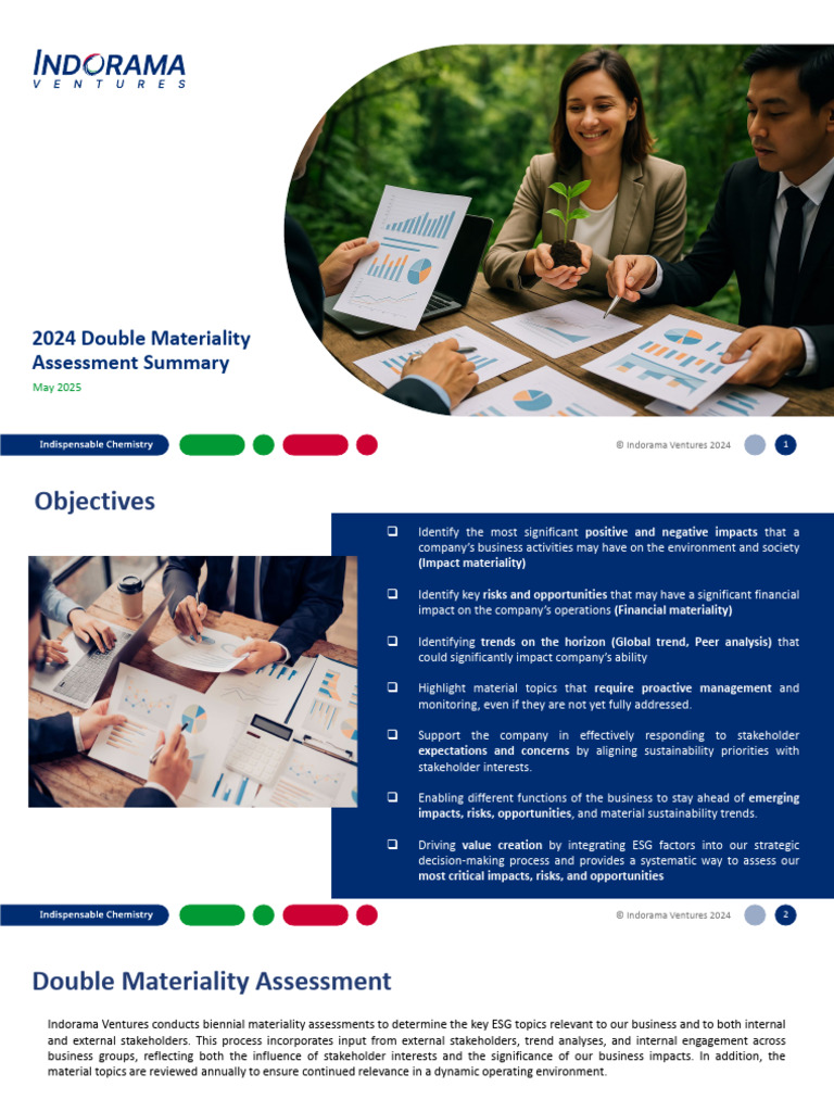 2024 Double Materiality Assessment Summary | PDF | Sustainability ...