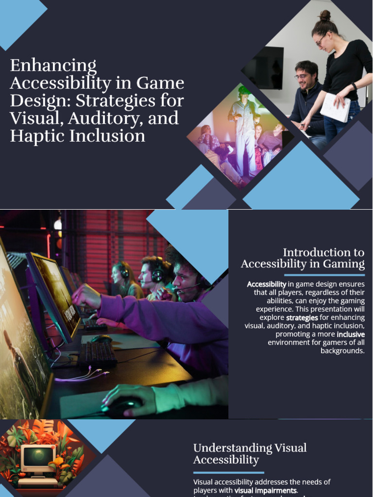 Slidesgo Enhancing Accessibility in Game Design Strategies For Visual ...