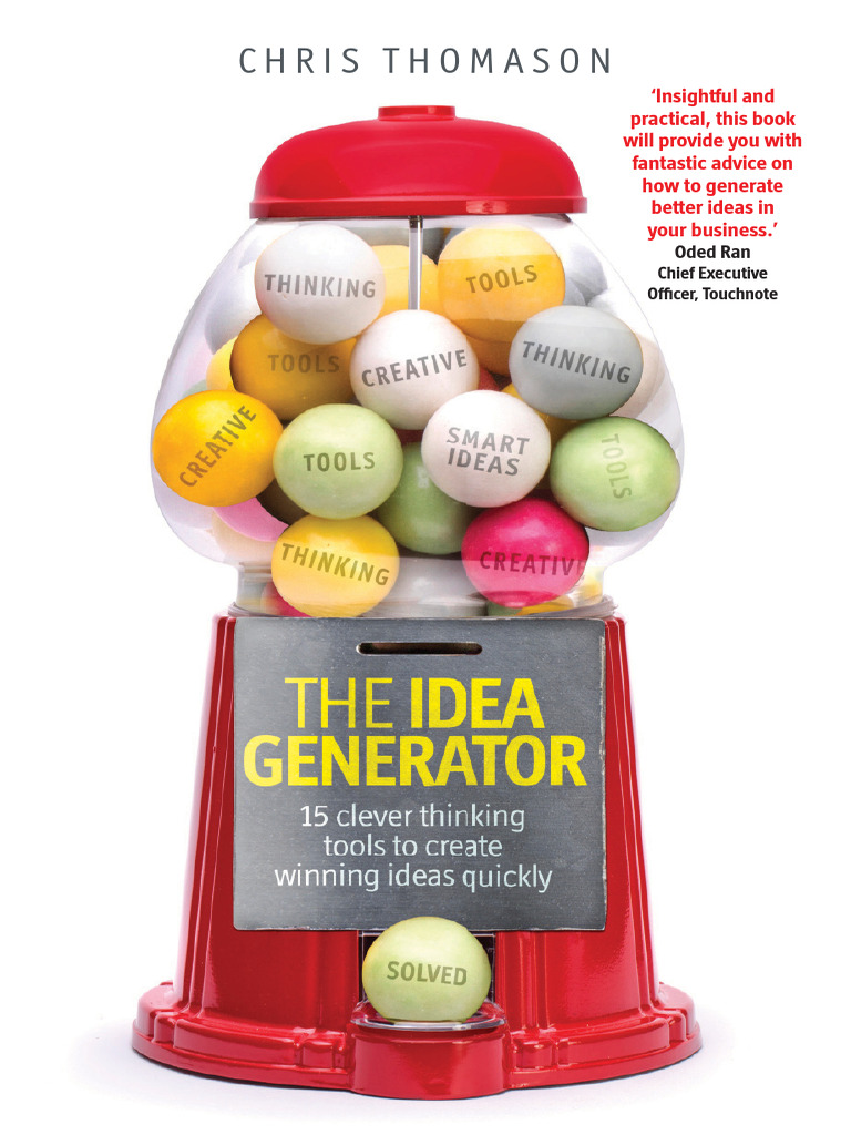 El Generador de Ideas - Chris Thomason | PDF | Brainstorming | Copyright