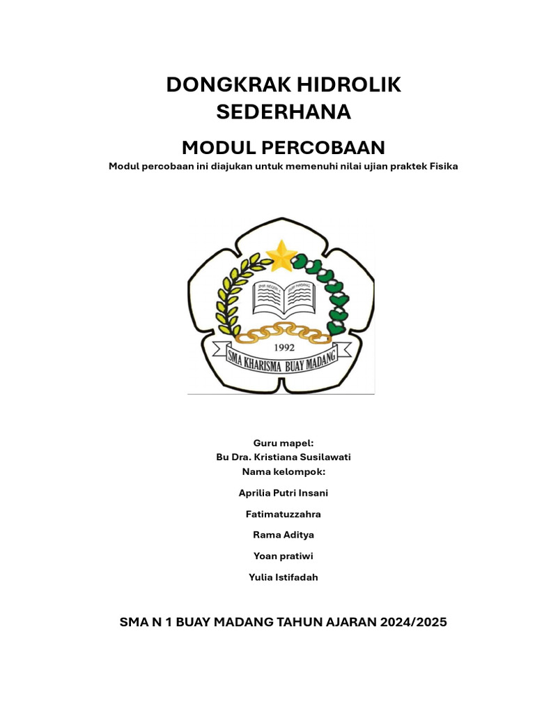 Praktek Fisika | PDF
