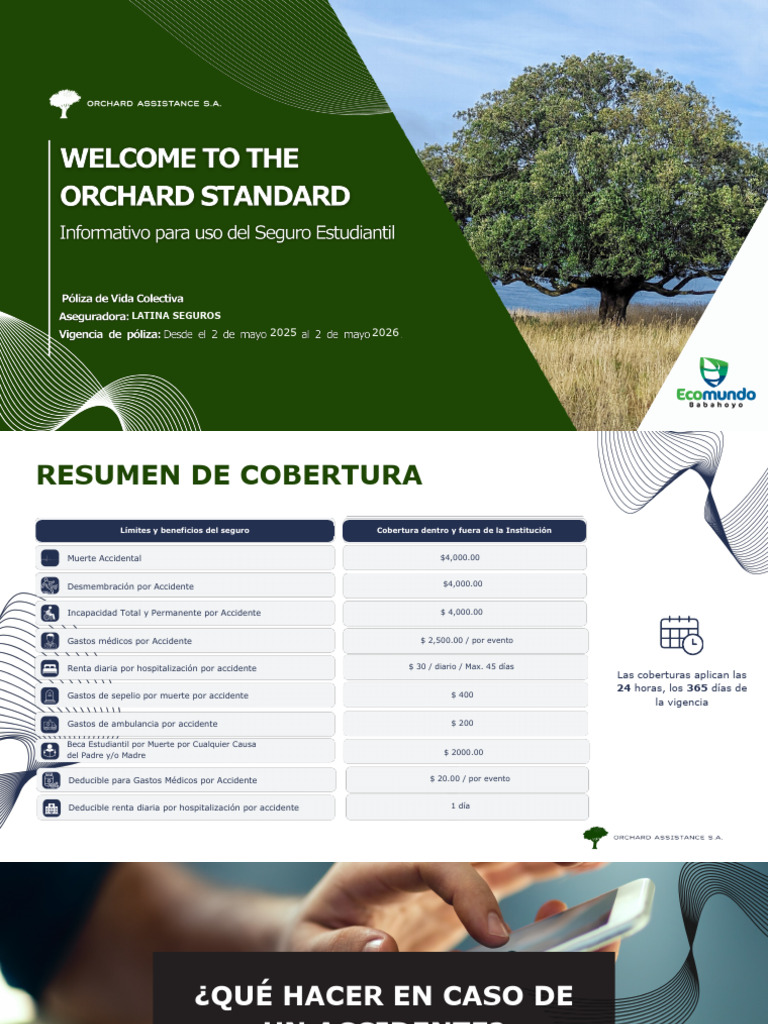Brochure Ecomundo Babahoyo 2024-2025 PDF | PDF | Temblores | Seguro