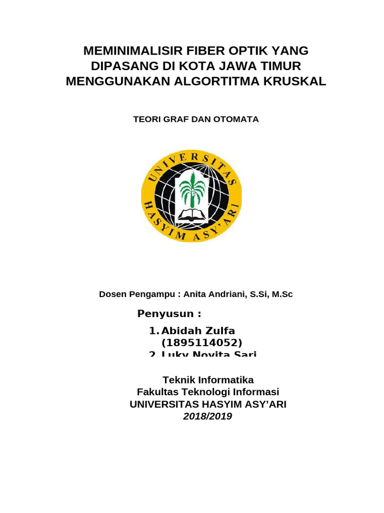 Aplikasi Algoritma Dijkstra Untuk Mengetahui Lokasi Masjid Di Kecamatan ...