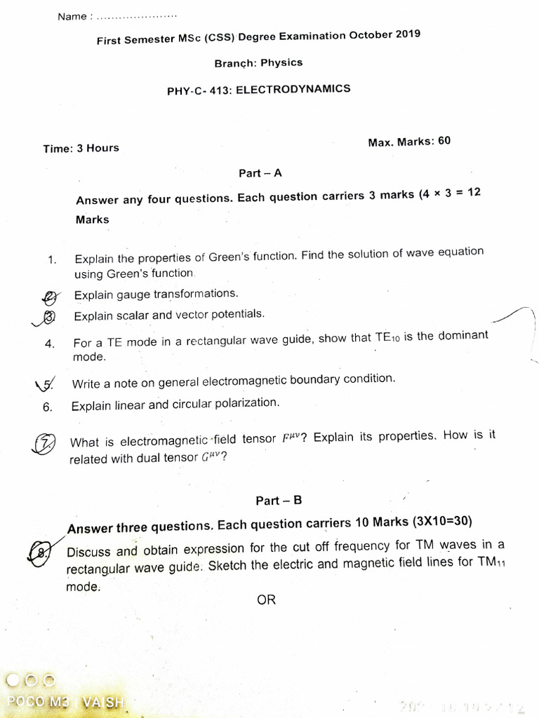 Electrodynamics 2 | PDF