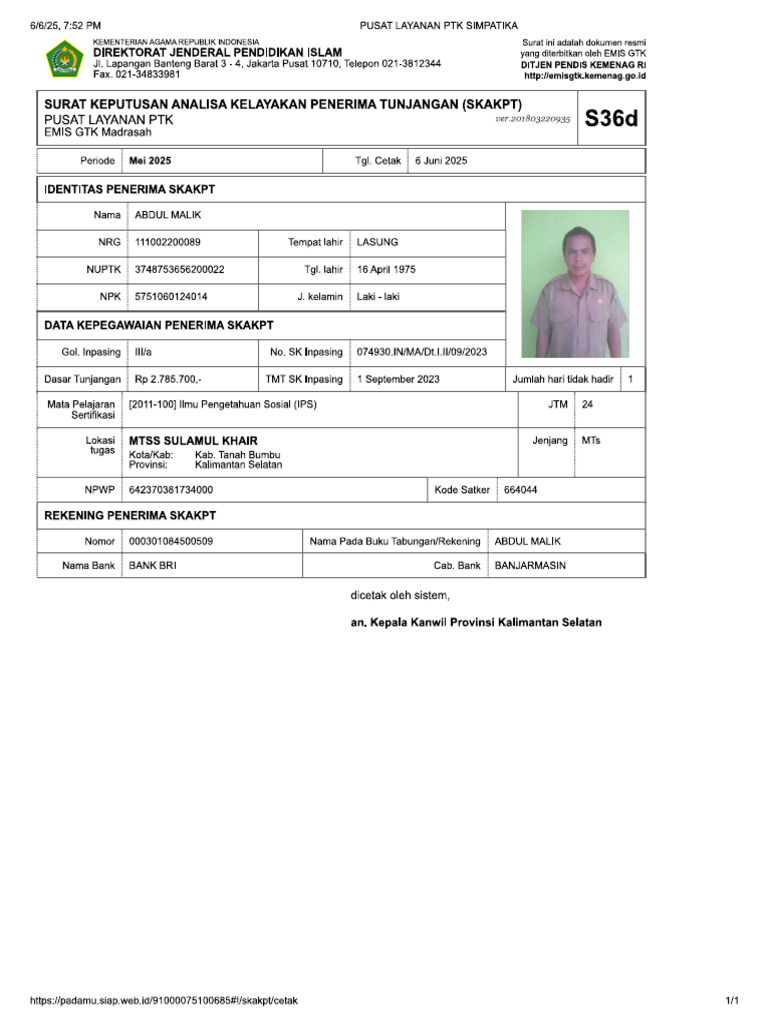 Skakpt Mei 2025 | PDF