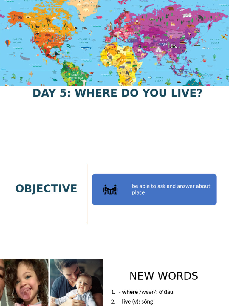 Basic - Day 5 - Where Do You Live | PDF
