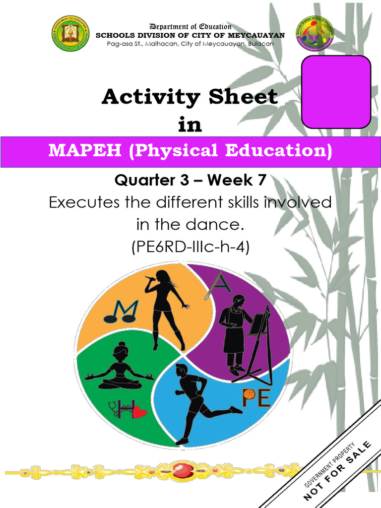 Final PE 6 QUARTER 3 WEEK 7 | PDF