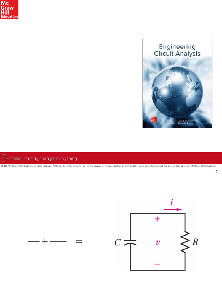 Chapter 8. Basic RC and RL Circuits | PDF | Electrical Network | Electrical Components